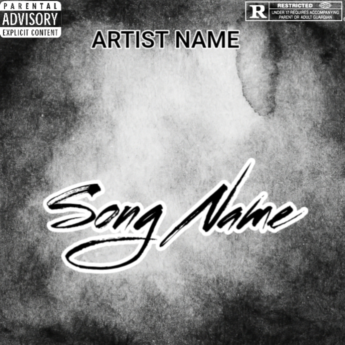Grey Vintage Brick Wall Texture Track Mixtape Cover Album Cover ...