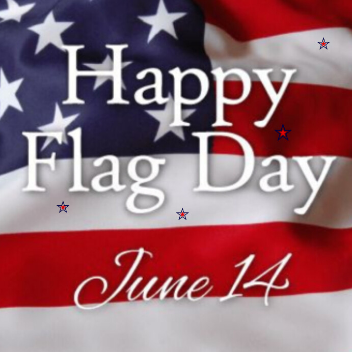 Copy of Grey Vintage Flag Day Instagram Post | PosterMyWall