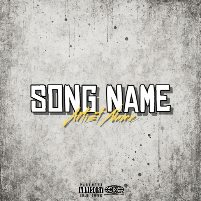 Grey Vintage Mixtape Album Cover Album Cover Template | PosterMyWall