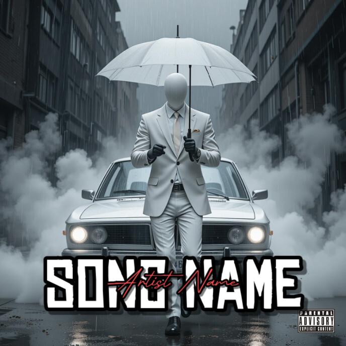 Copy of Grey Vintage Mixtape Cover Album Cover | PosterMyWall