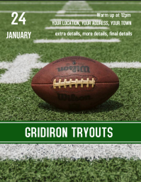 Customizable Design Templates for gridiron | PosterMyWall