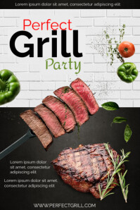 GRILL PARTY Template | PosterMyWall