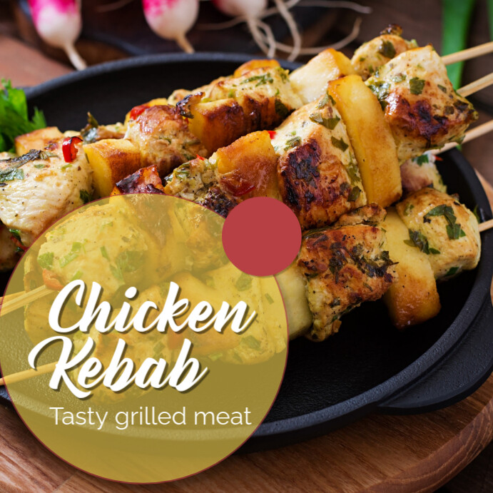 Grilled meat Template | PosterMyWall