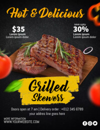 BBQ Ads Template | PosterMyWall