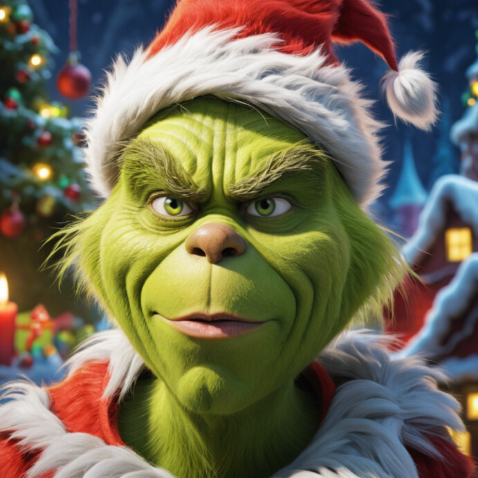 Grinch Christmas Instagram Post Template | PosterMyWall