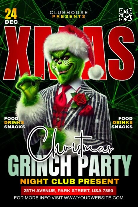 Copy of Grinchmas Party | PosterMyWall
