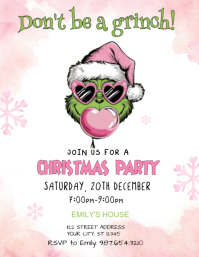 Grinch Party Template | PosterMyWall