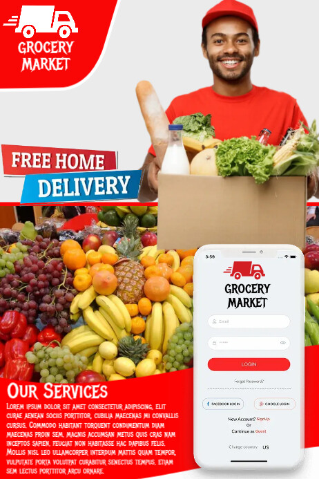 grocery Template | PosterMyWall