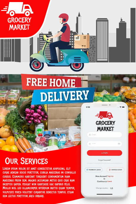 grocery Template | PosterMyWall