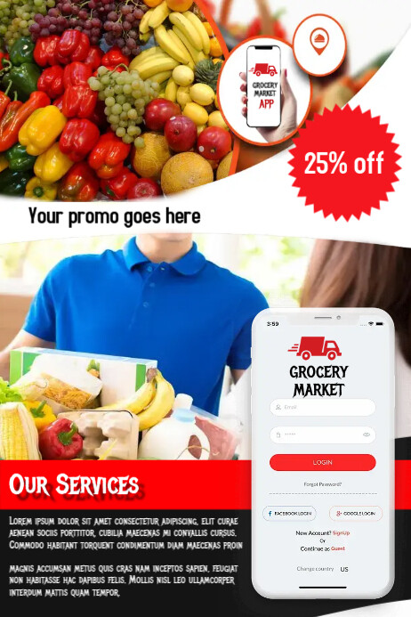 grocery Template | PosterMyWall