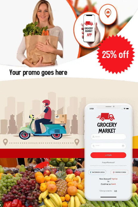 grocery Template | PosterMyWall