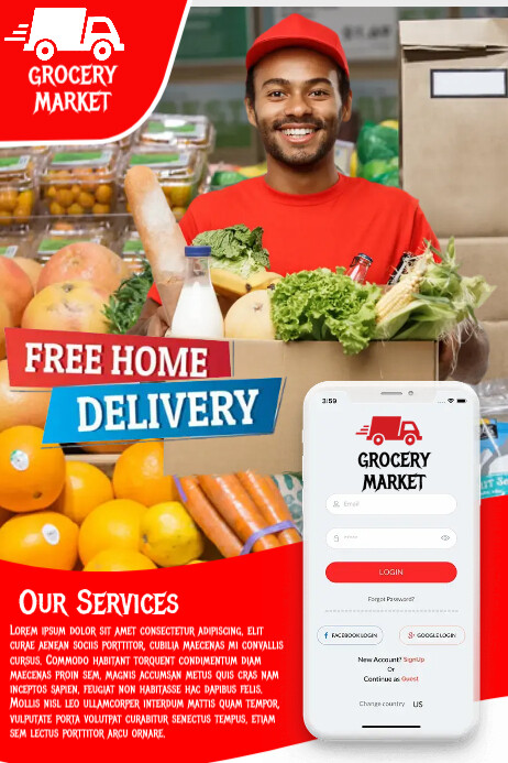 grocery Template | PosterMyWall