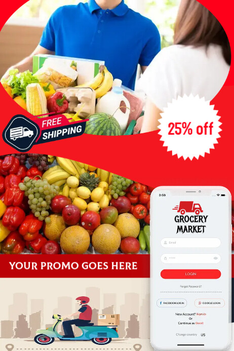grocery Template | PosterMyWall