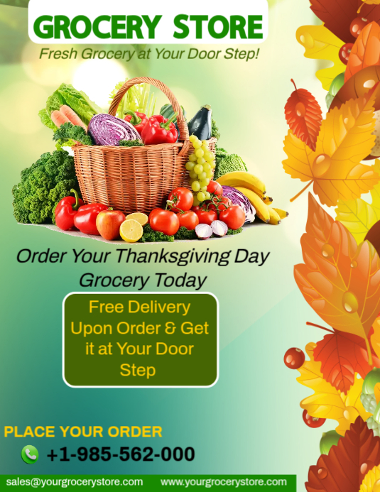 Grocery Sale Ad Template | PosterMyWall