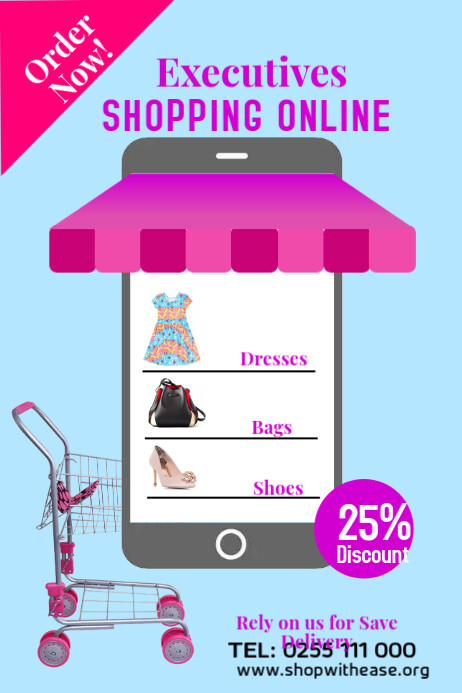 GROCERY SHOP 4 Template | PosterMyWall