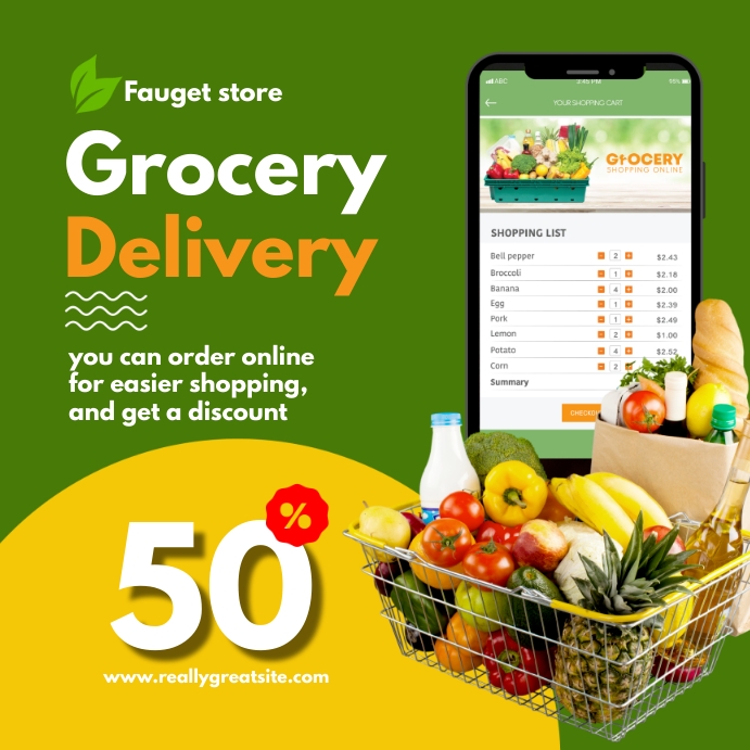 Modèle Grocery store flyers | PosterMyWall