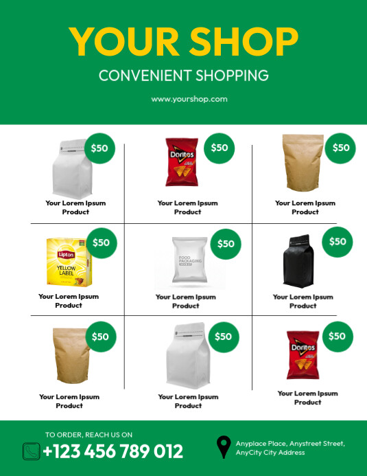 Copy of Grocery store promotion flyer | PosterMyWall