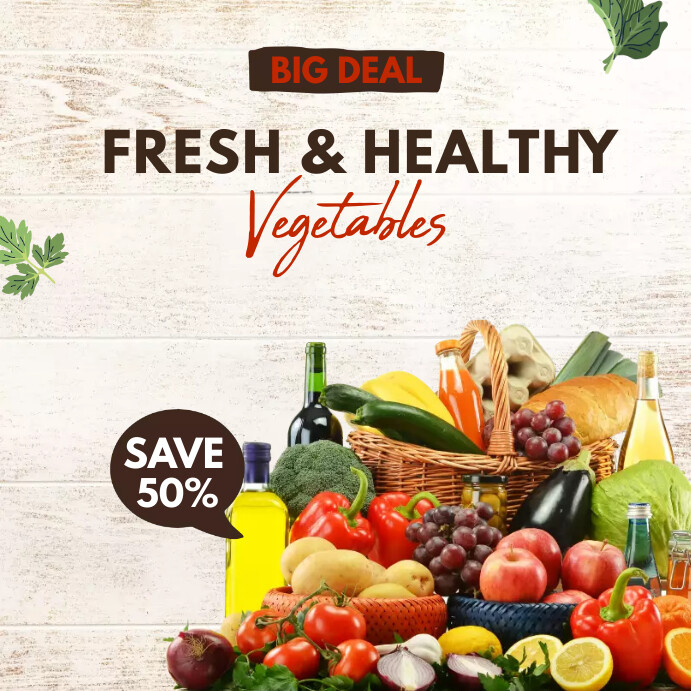 GROCERY STORE TEMPLATE | PosterMyWall