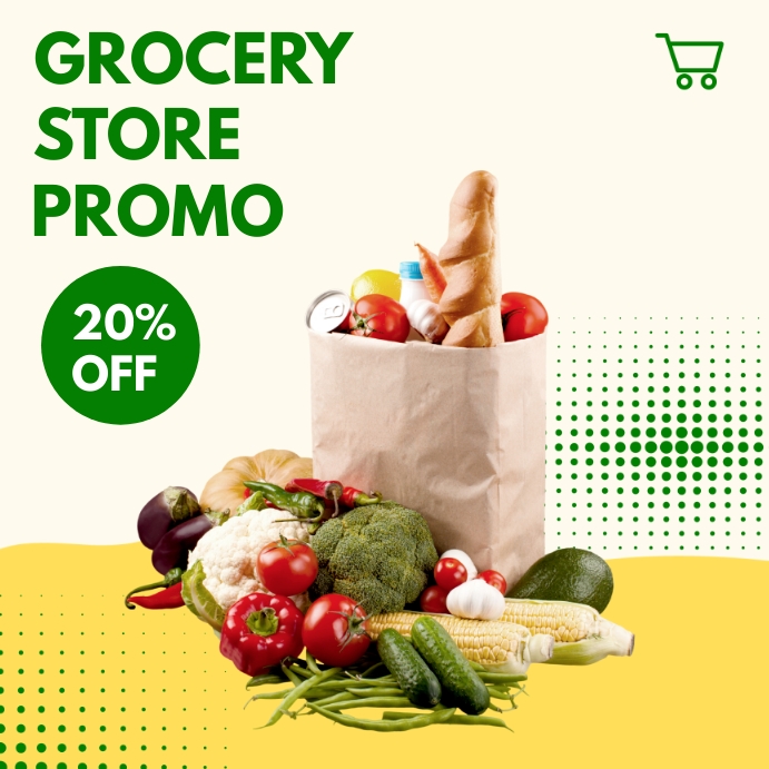 Copy of GROCERY STORE TEMPLATE | PosterMyWall