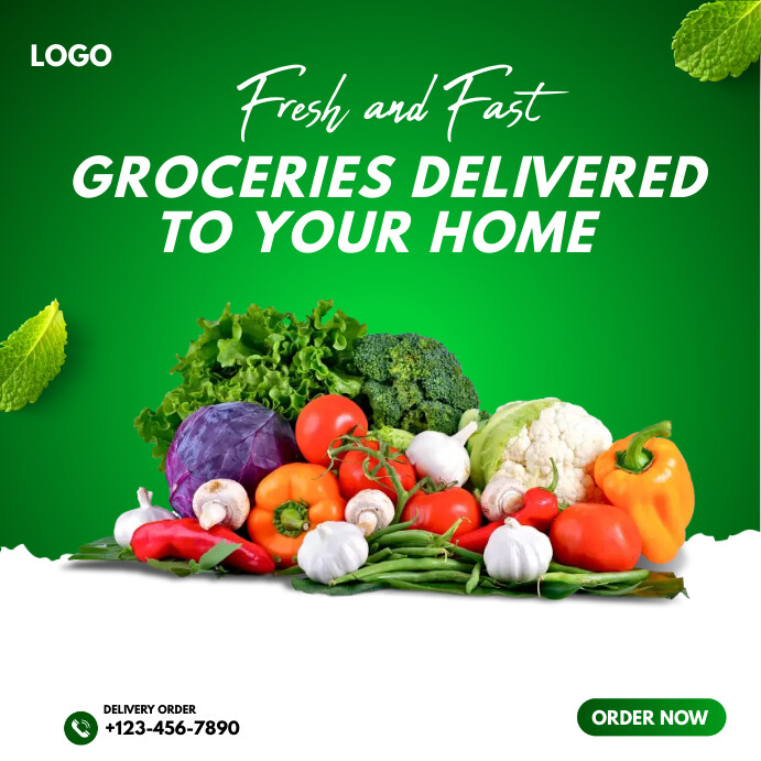 GROCERY STORE TEMPLATE | PosterMyWall