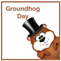 Groundhog day Template | PosterMyWall