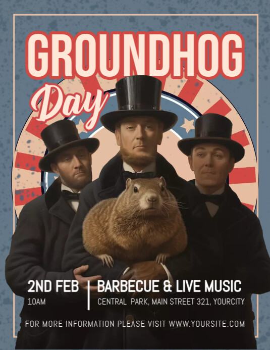 Groundhog Day Template | PosterMyWall