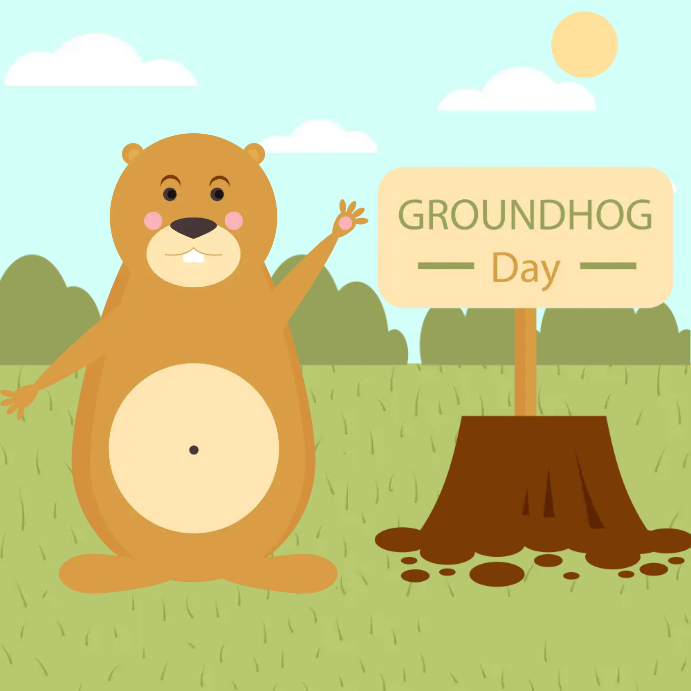 Groundhog Day Template | PosterMyWall