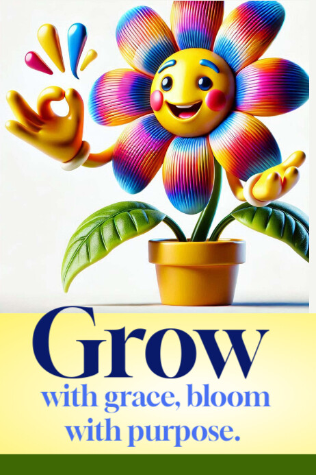 Grow Template | PosterMyWall