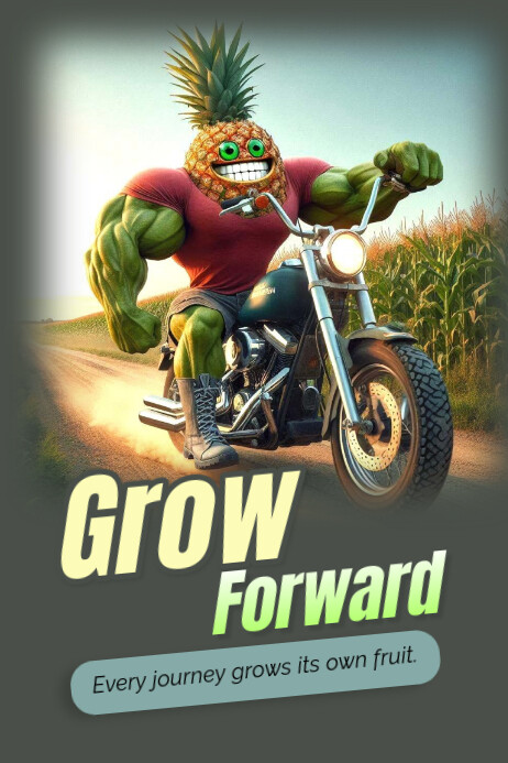 Grow forward Template | PosterMyWall