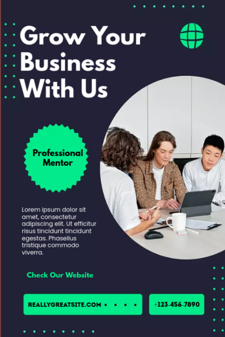 Plantilla de Grow Your Business Poster | PosterMyWall