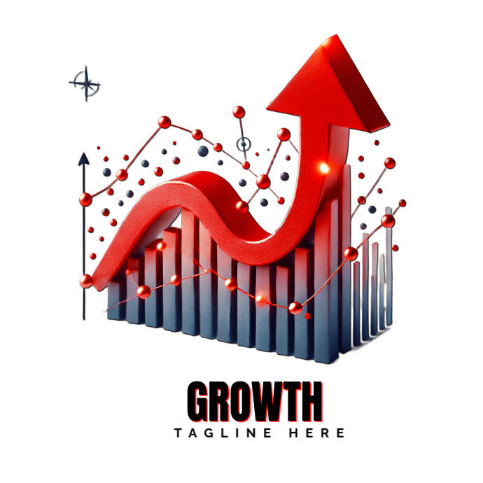 Growth App Icon Logo Template | PosterMyWall