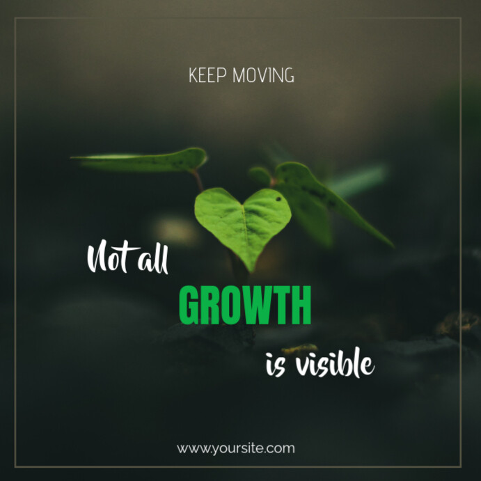 Growth poster templates design | PosterMyWall