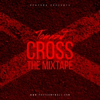 Red Mixtape CD Cover Template | PosterMyWall