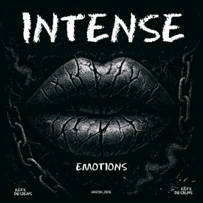 Grunge Intense Emotions Album Artwork Album Cover Template | PosterMyWall