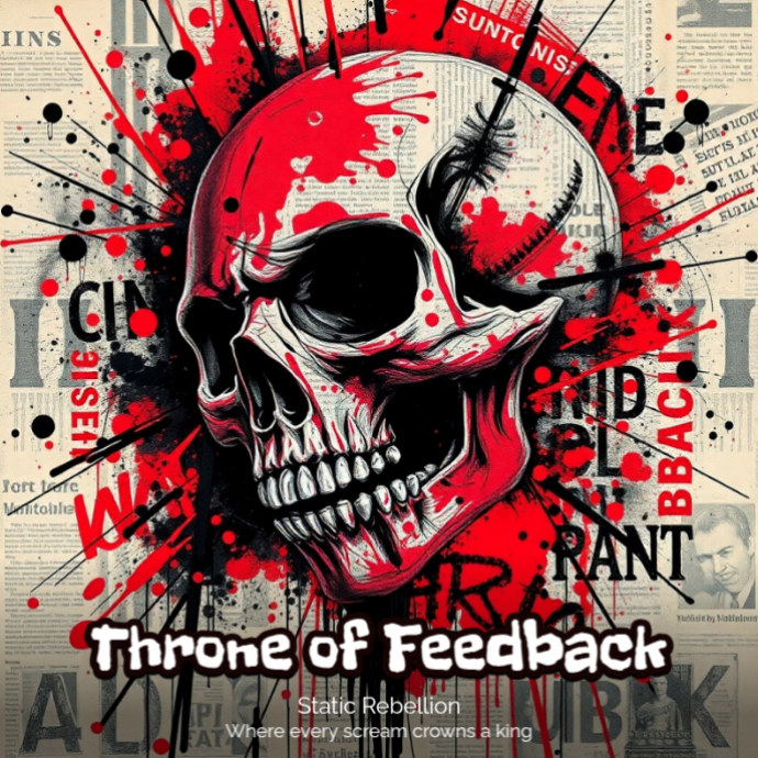 Copy of Grunge Maximalist Noise Punk Chaos Art Album Cover | PosterMyWall
