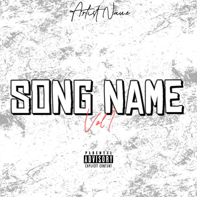 Grunge Mixtape cover Template | PosterMyWall