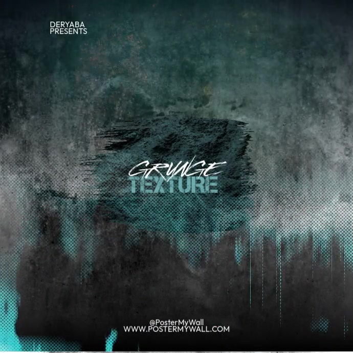 Copy of Grunge Texture Dark Navy Blue Mixtape Album Cover | PosterMyWall