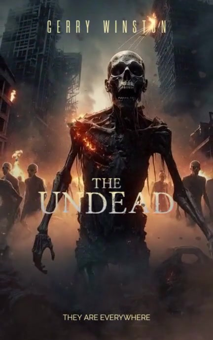 Plantilla de Grunge The Undead Kindle/book Covers | PosterMyWall