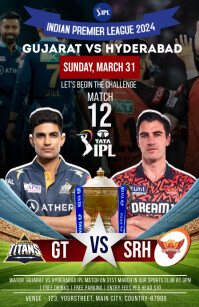 RR vs RCB ipl match Poster Template | PosterMyWall