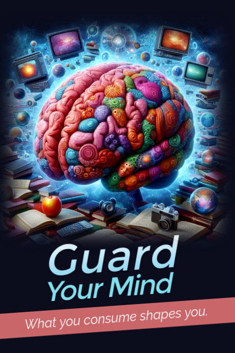 Copy of Guard your mind | PosterMyWall