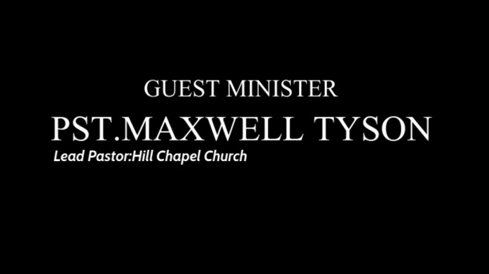 Copy of guest minister flyer poster (1) | PosterMyWall