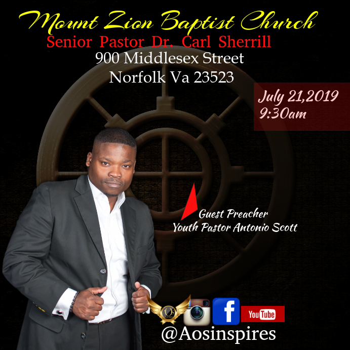 Copy of Guest Preacher | PosterMyWall