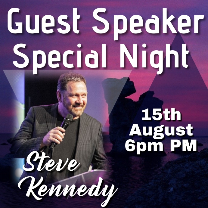 Guest Speaker Template | PosterMyWall