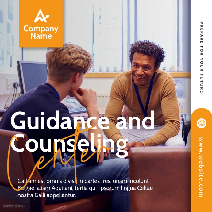 guidance and counseling center advertisement Template | PosterMyWall