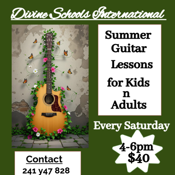 Guitar lessons ad Templat | PosterMyWall