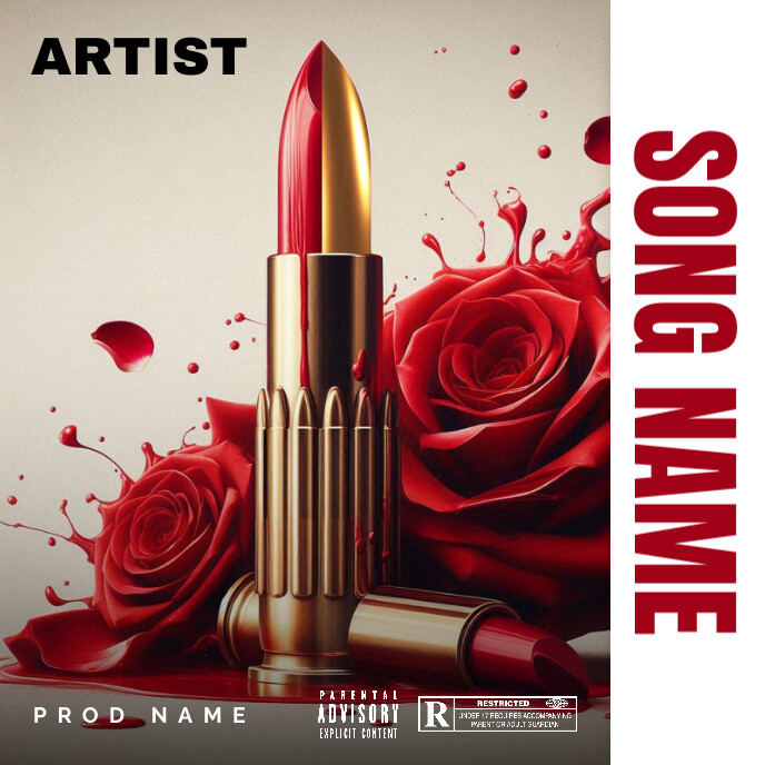 Gun Album Cover Template | PosterMyWall