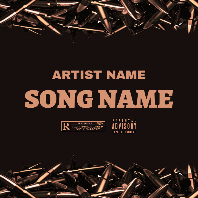 gun cover art Template | PosterMyWall