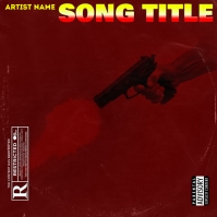 Gun Album cover template | PosterMyWall