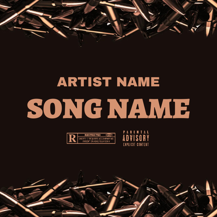 Gun Mixtape cover Template | PosterMyWall