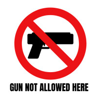 gun not allowed Template | PosterMyWall